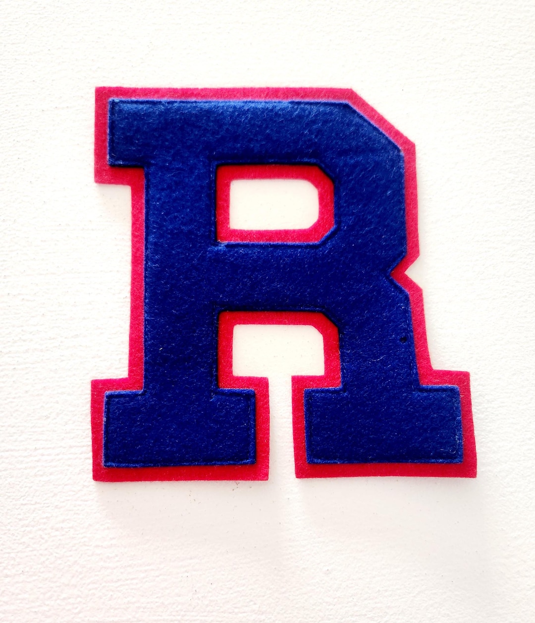 Vintage Varsity Letterman Patch Letter R -- YOU CHOOSE -- Hand Sew ...