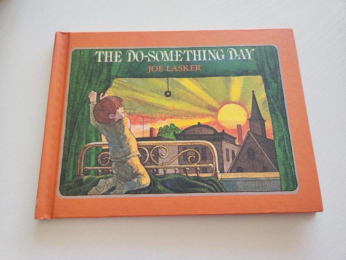 The Do Something Day by Joe Lasker - 1982 Vintage Children's Picture ...