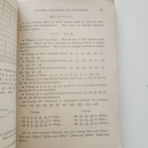 Arithmetic by Grades Book V by John T. Prince -- 1894 Antique Math ...