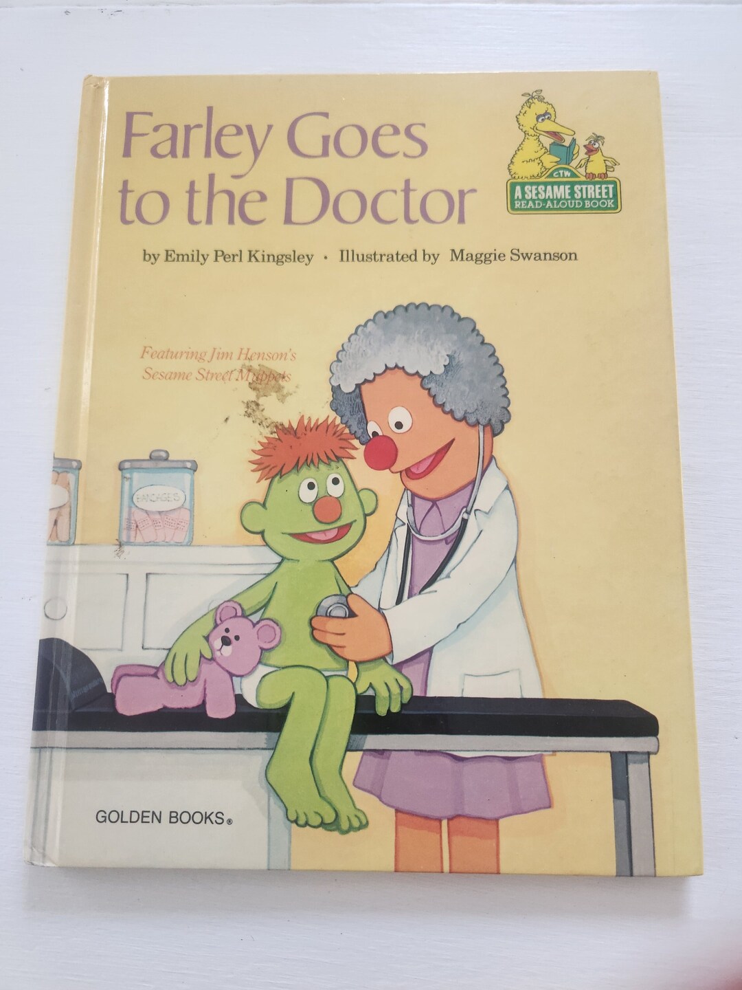 Sesame Street-farley Goes to the Doctor by Emily Perl Kingsley 1980s ...