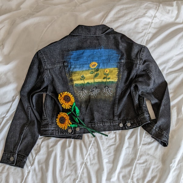 Ukrainian Embroidered Jacket - Etsy