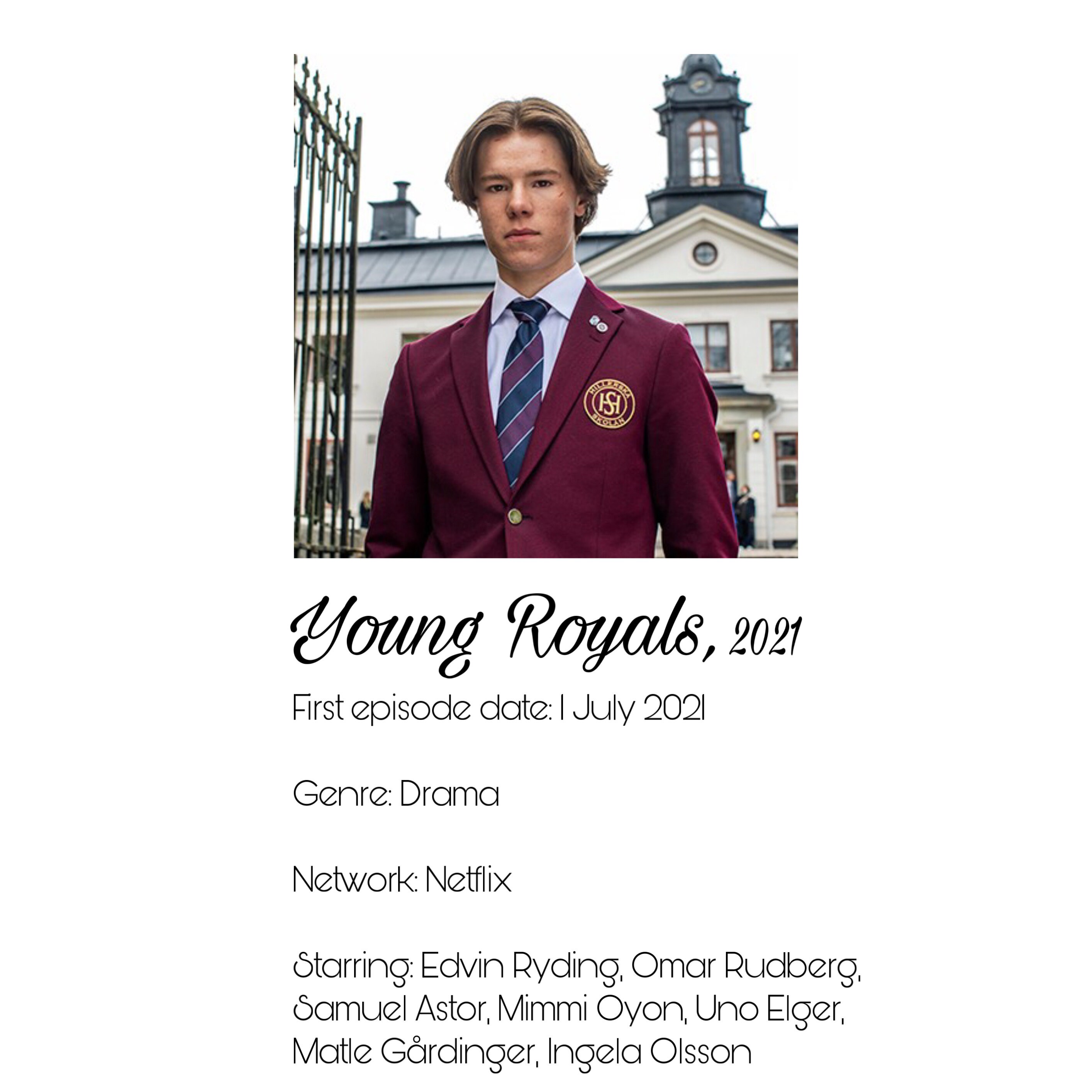 Young Royals Prince Wilhelm 6x4 Polaroid Style Print - Etsy España