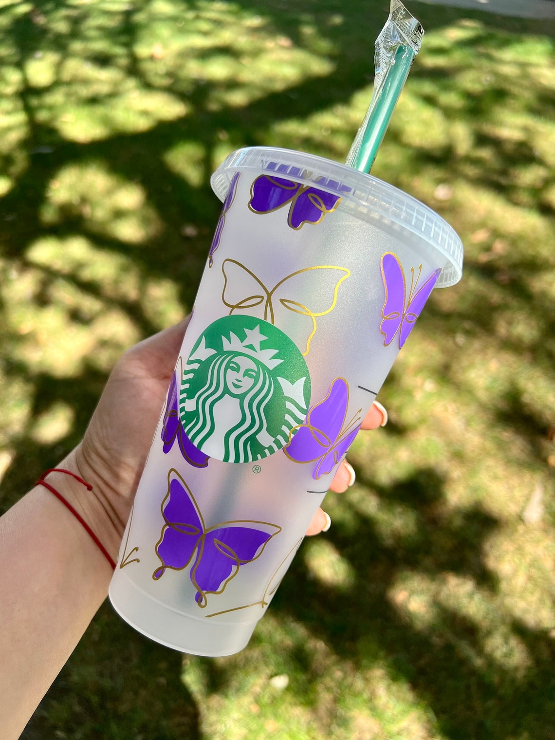 Butterfly Starbucks Cup, Custom Butterfly Cup, Starbucks Tumbler ...