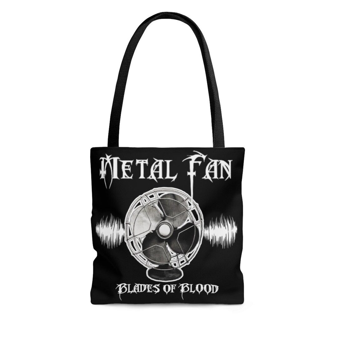 Metal Fan Tote Heavy Metal Bag Metalhead Gift - Etsy