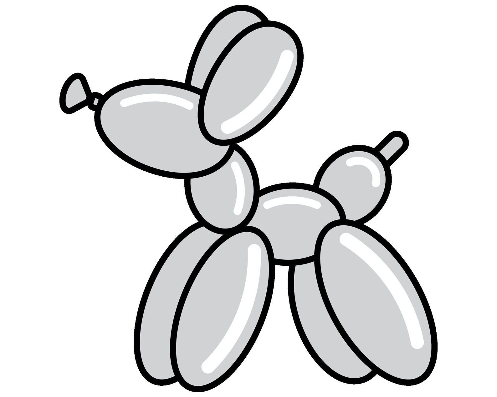 Balloon Dog Svg / Balloon Animal Svg / Animal Balloon Svg / Balloon ...