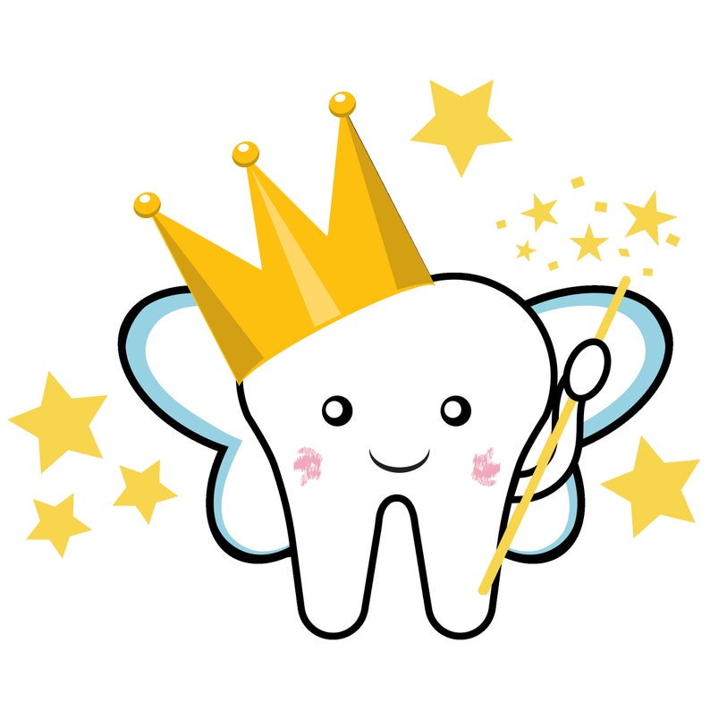 Tooth Fairy Svg, Tooth Fairy Png, Tooth Fairy Clipart, Tooth Bundle Svg ...