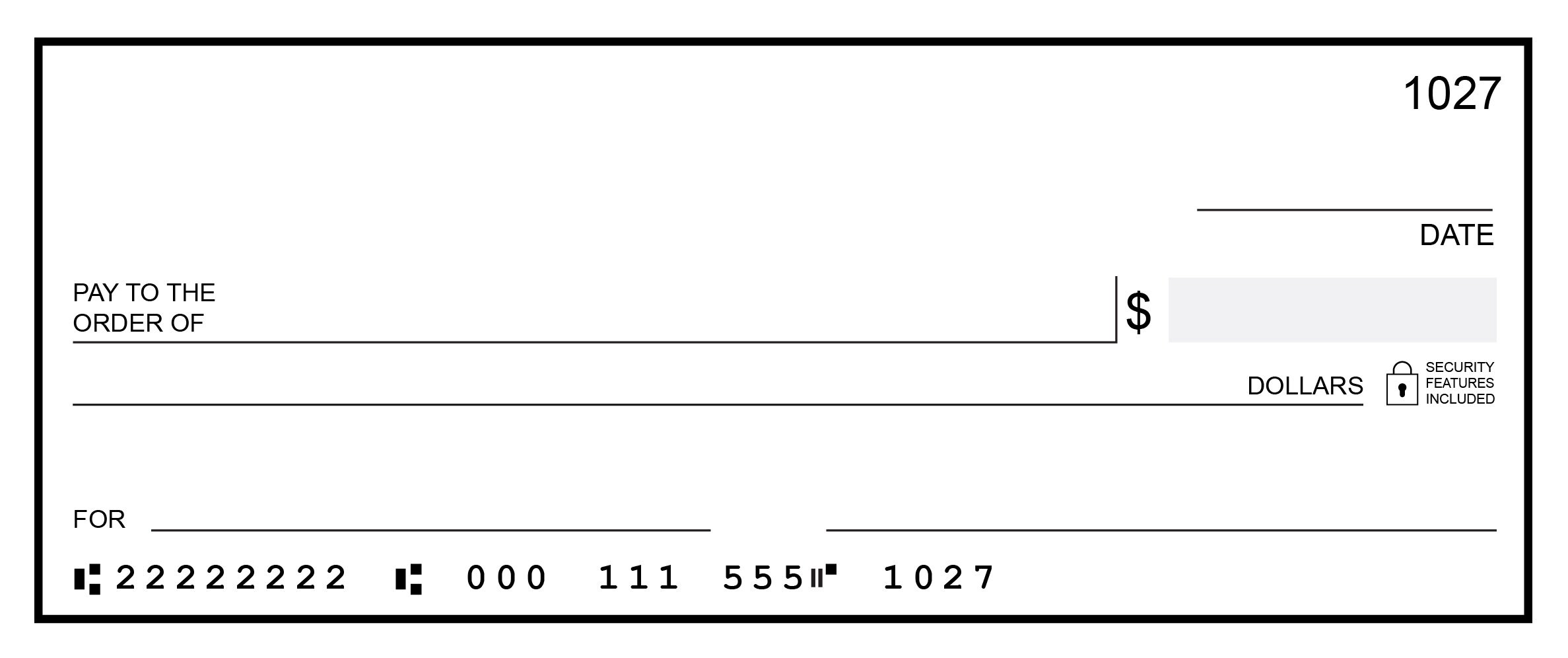 Check Template Svg / Blank Check Svg / Bank Account Svg / Money Svg ...