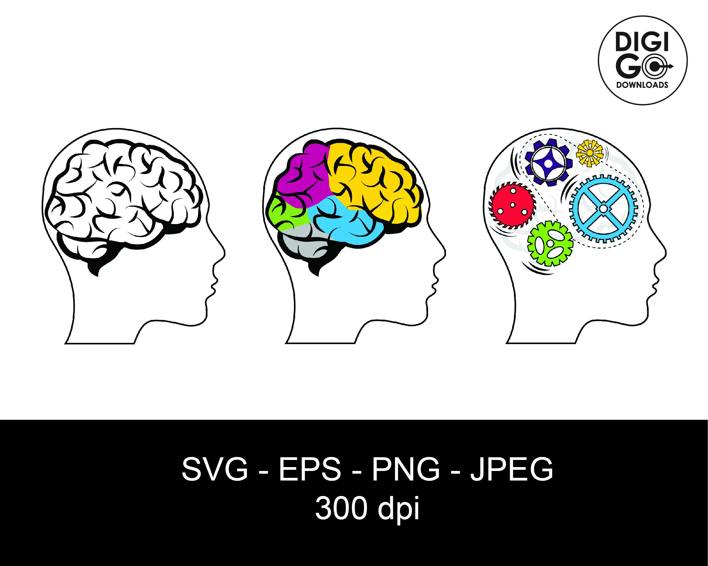 Growth Mindset Clipart / Brain Clipart / Growth Mindset Images - Etsy ...