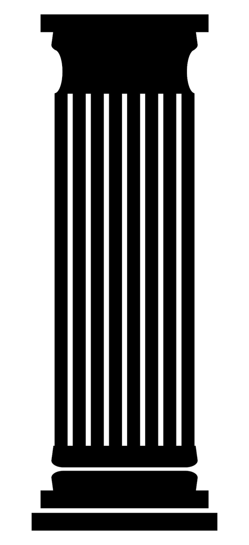 Column Svg / Architectural Columns Svg / Pillars Svg / Greek Columns ...