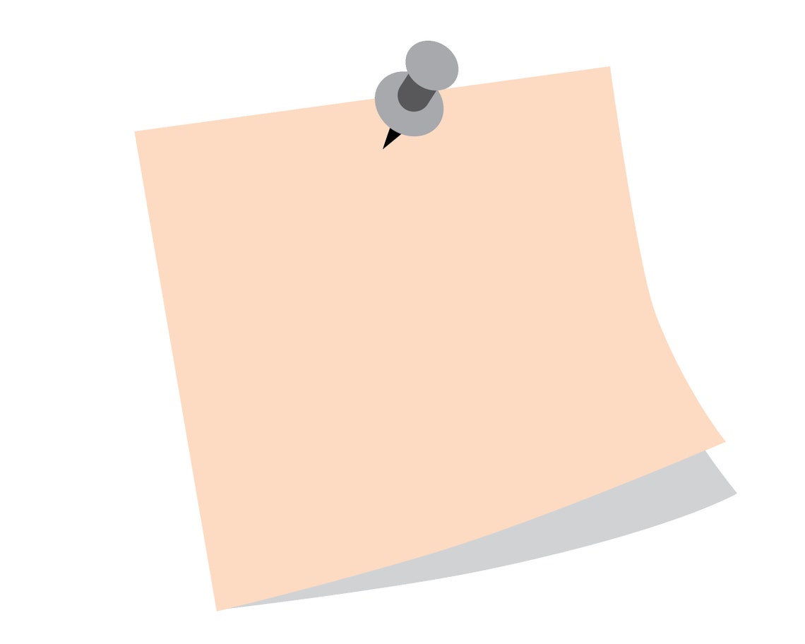 Sticky Notes Svg / Note Paper Svg / Yellow Sticky Note / Sticky Notes ...