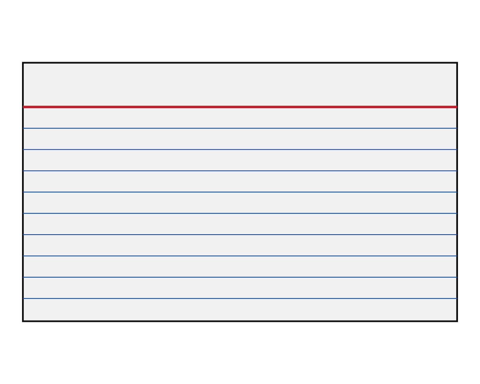 Colored Index Card Clipart / Index Card Image / Index Card Png ...