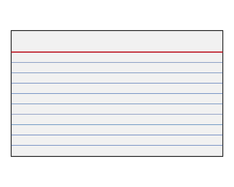 Colored Index Card Clipart / Index Card Image / Index Card Png ...