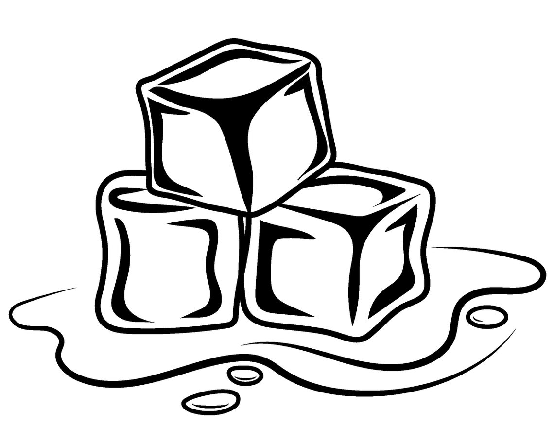 Ice Cubes Svg / Ice Cube Svg / Melting Ice Cubes Svg / Ice Cubes ...