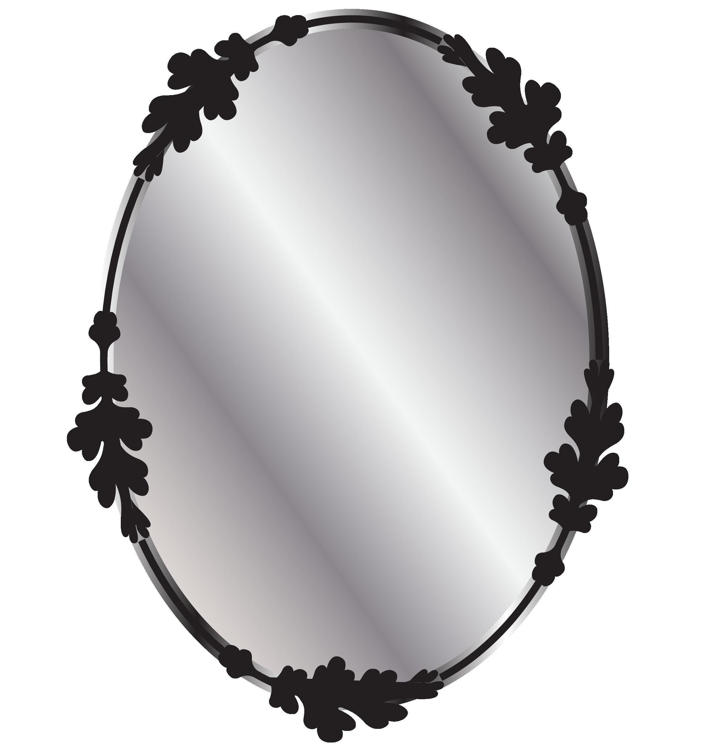 Mirror Svg / Mirror Bundle Svg / Mirrors Png / Oval Mirror Svg / Mirror ...