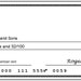 Blank Check Template / Editable Check Template / Printable Check ...