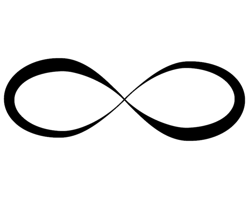 Infinity Symbol Svg / Infinity Svg / Infinity Sign Svg / Open Infinity ...