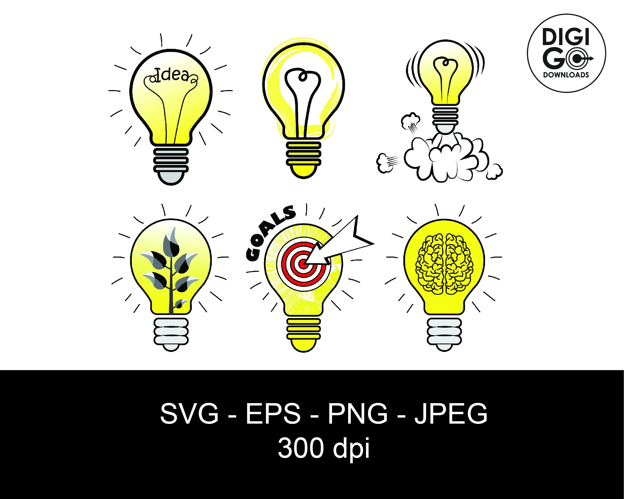 Light Bulb Idea Clipart