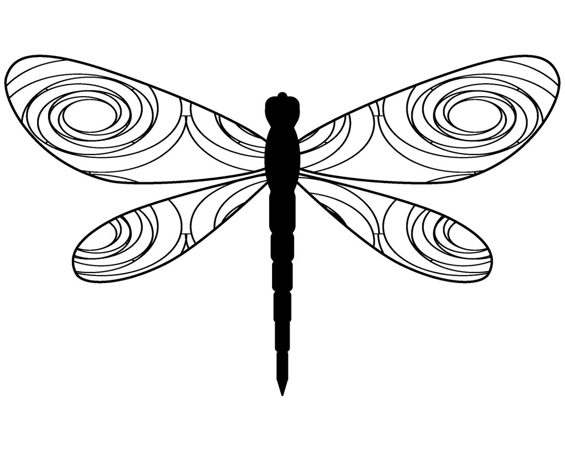 Dragonfly Svg / Dragonflies Svg / Dragonfly Silhouette Svg / - Etsy