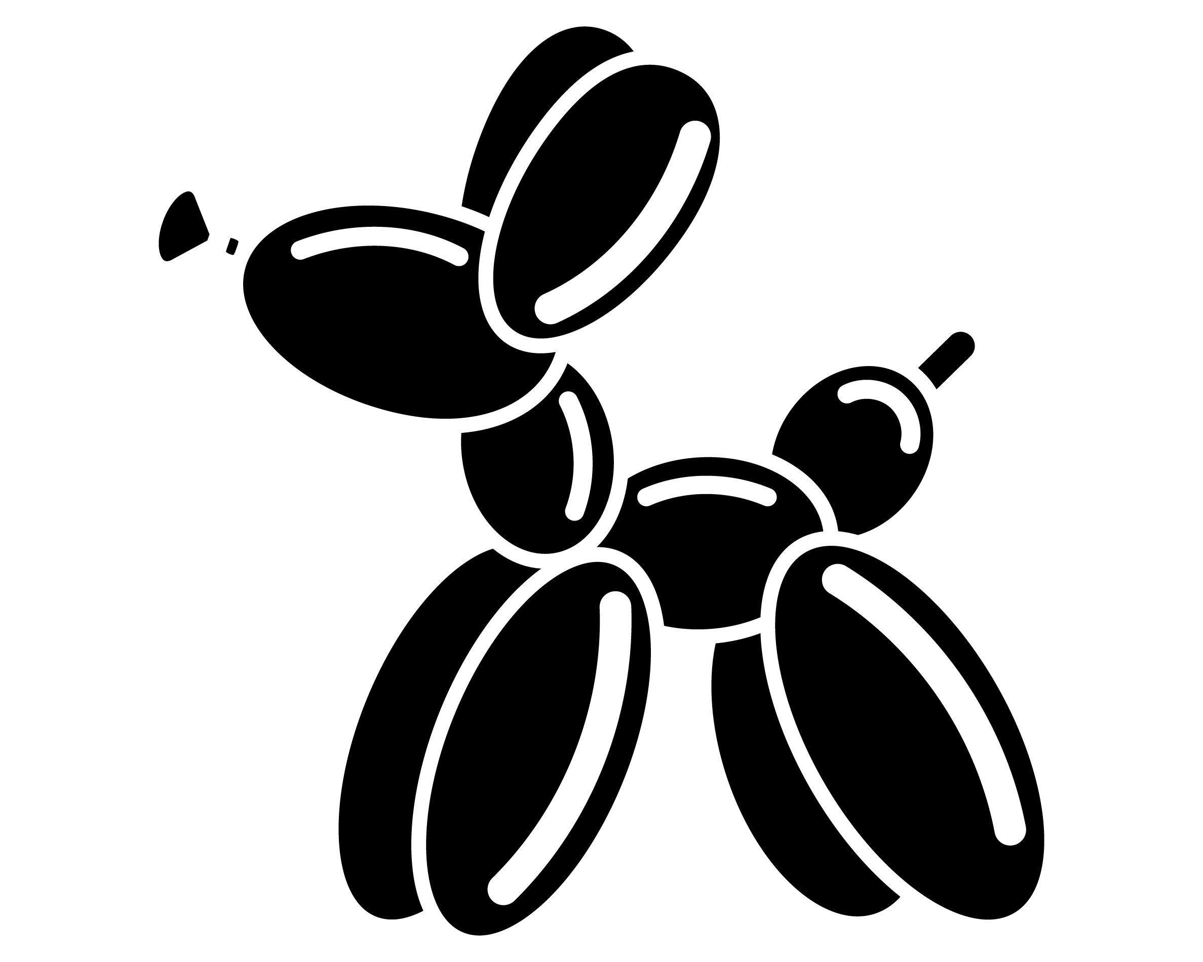 Balloon Dog Svg / Balloon Animal Svg / Animal Balloon Svg / Balloon ...