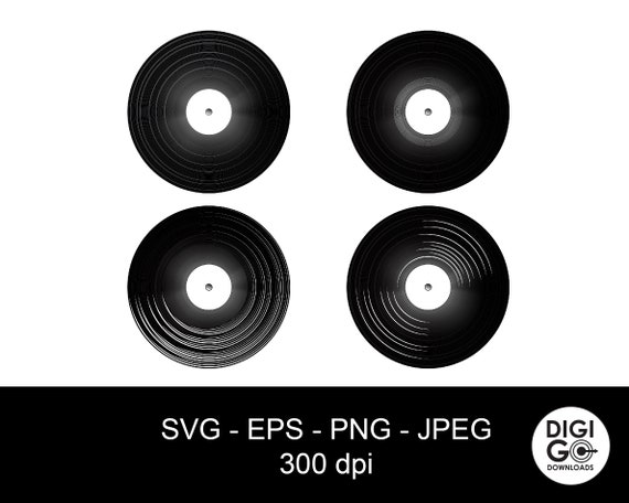 Vinyl Record SVG / Vinyl Record Png / Vinyl Record - Etsy