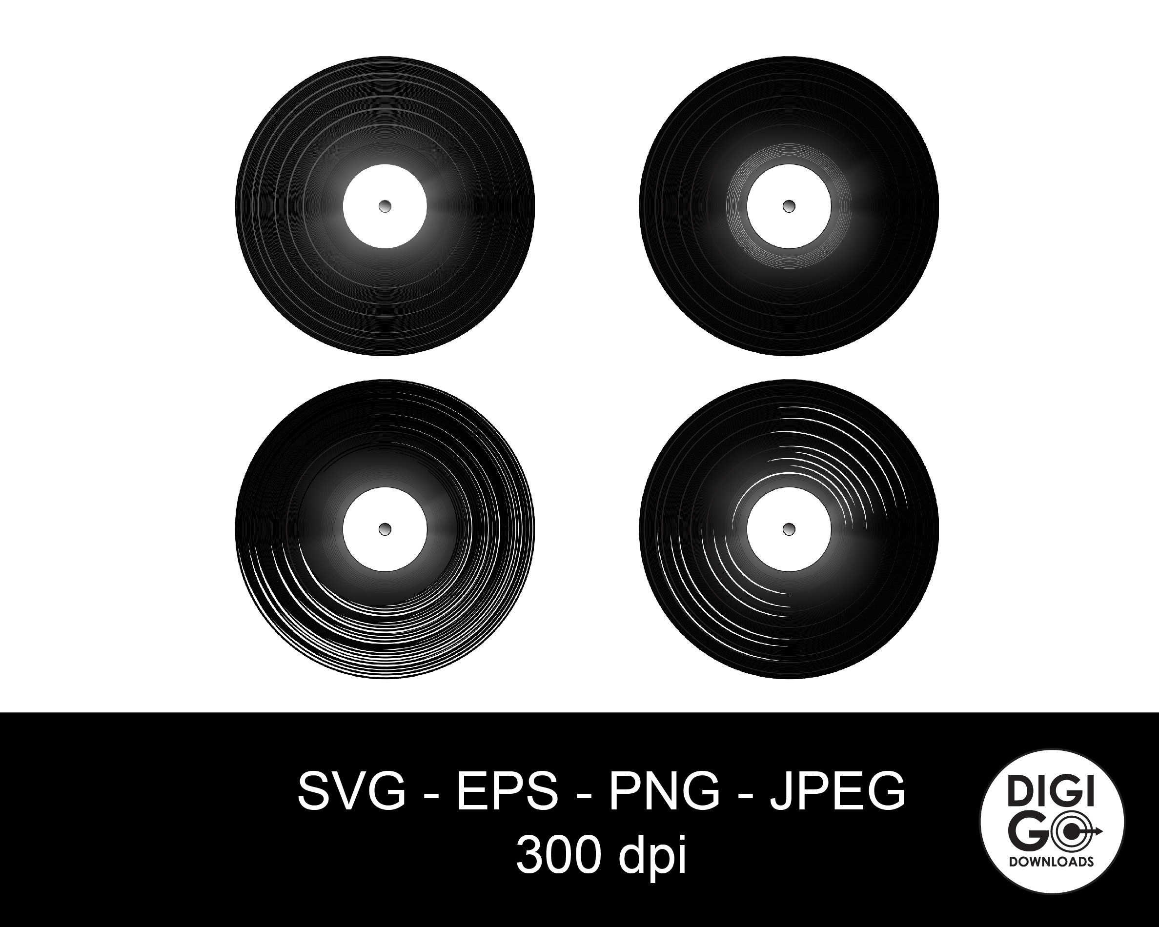 Vinyl Record SVG / Vinyl Record Png / Vinyl Record - Etsy Canada