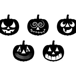 Pumpkin Svg / Pumpkin Bundle Svg / Pumpkin Faces Svg / - Etsy
