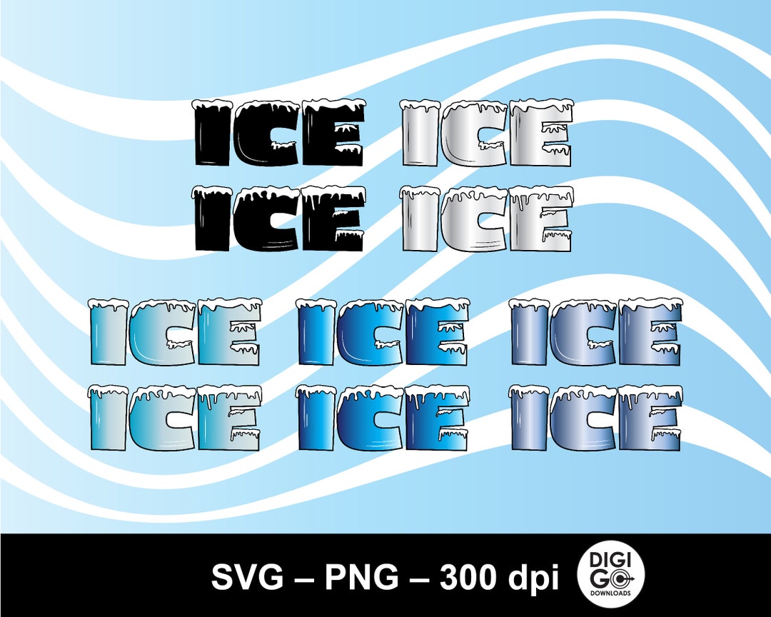 Ice Ice Svg / Ice Baby Svg / Ice Ice Png / Ice Design Svg / Ice Ice ...