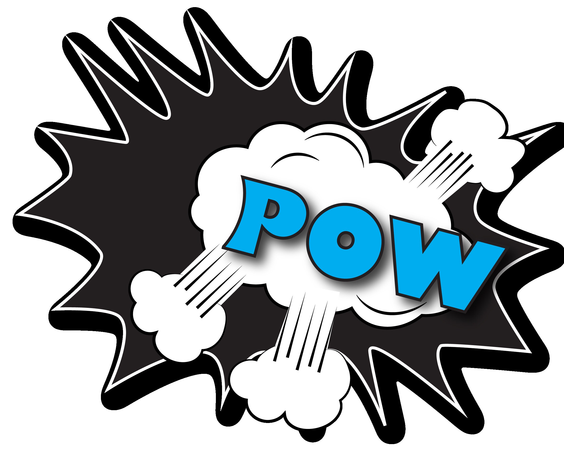 Comic Text Clipart / Comic Bubbles / Comic Words / Comic Book Svg ...