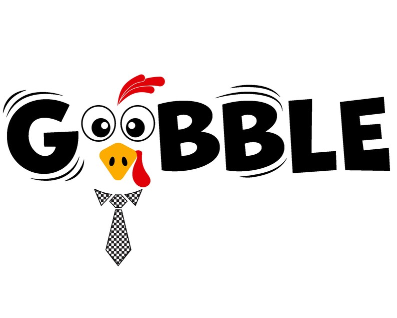 Turkey Face Svg / Thanksgiving Svg / Gobble Svg / Funny Kids - Etsy