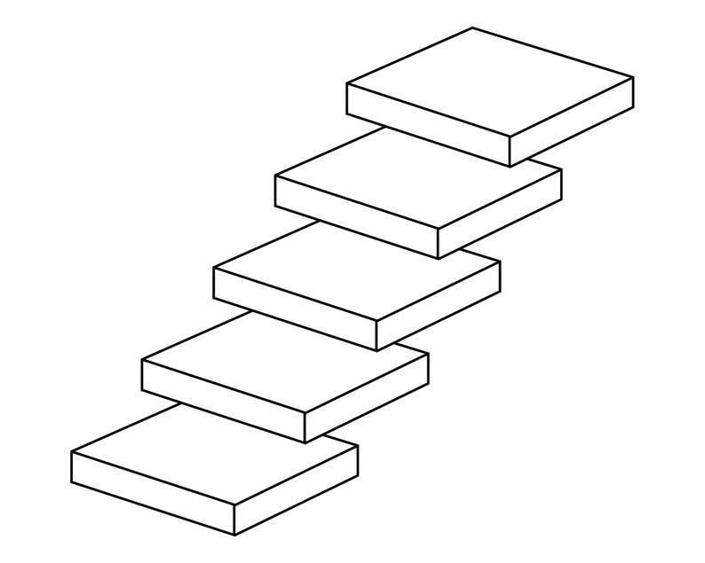 Stairs Svg / Staircase Svg / Stairs Clipart / Staircase Eps / Stairs ...