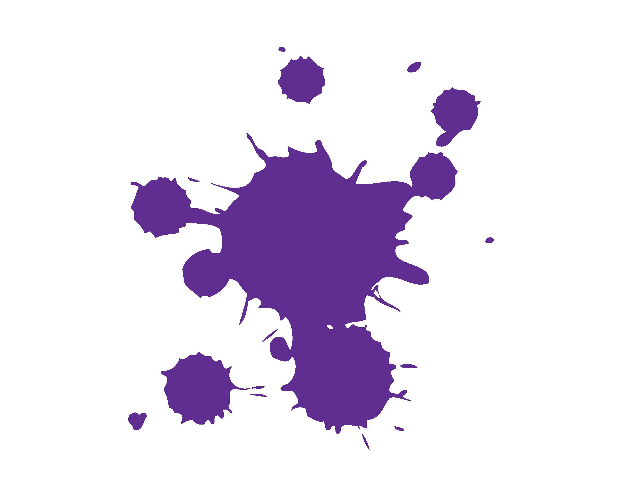 Paint Splatter Svg Bundle, Paint Splats Svg, Blob Svg, Paint Splash ...