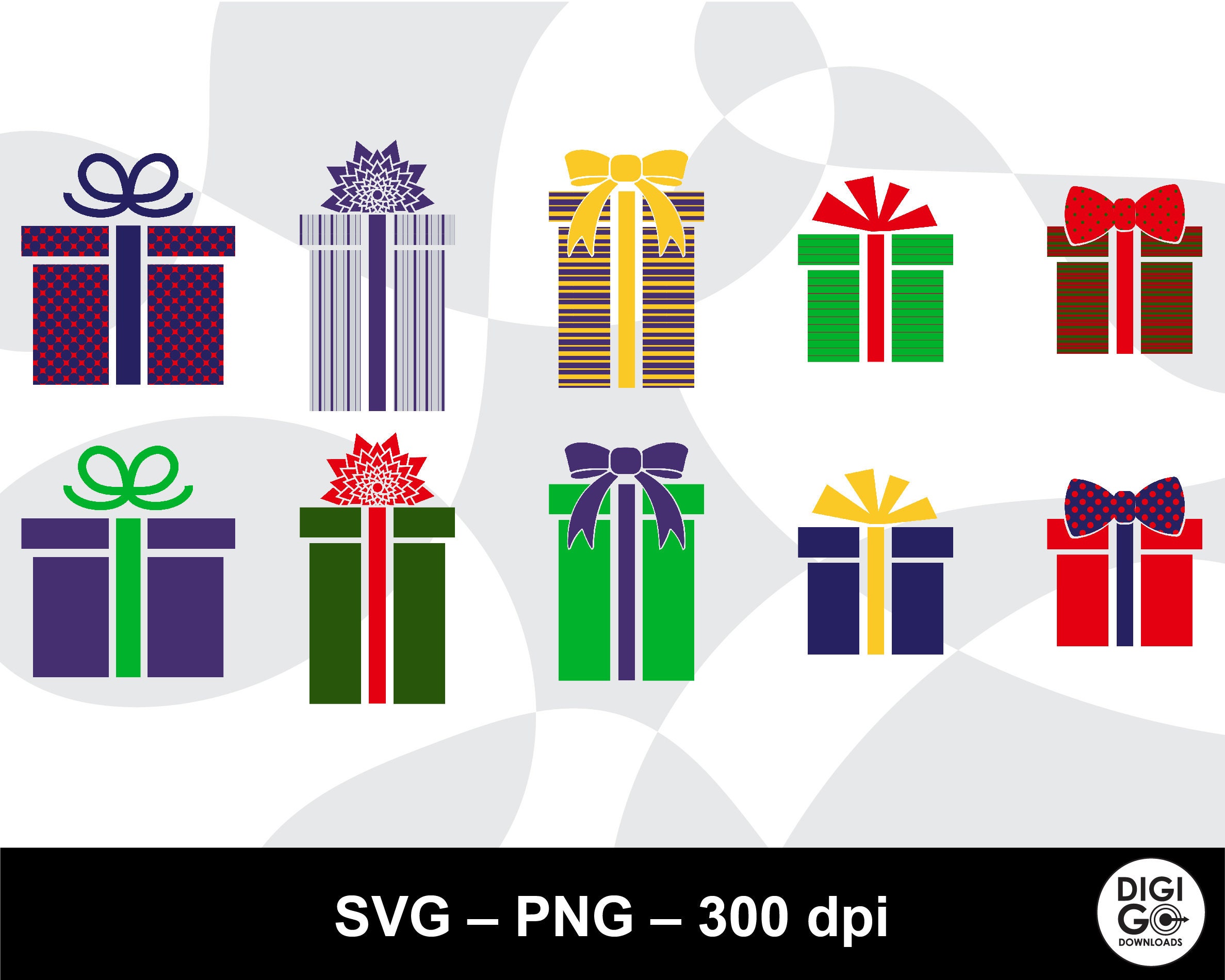 Christmas Present Svg / Christmas Box Svg / Christmas Present - Etsy