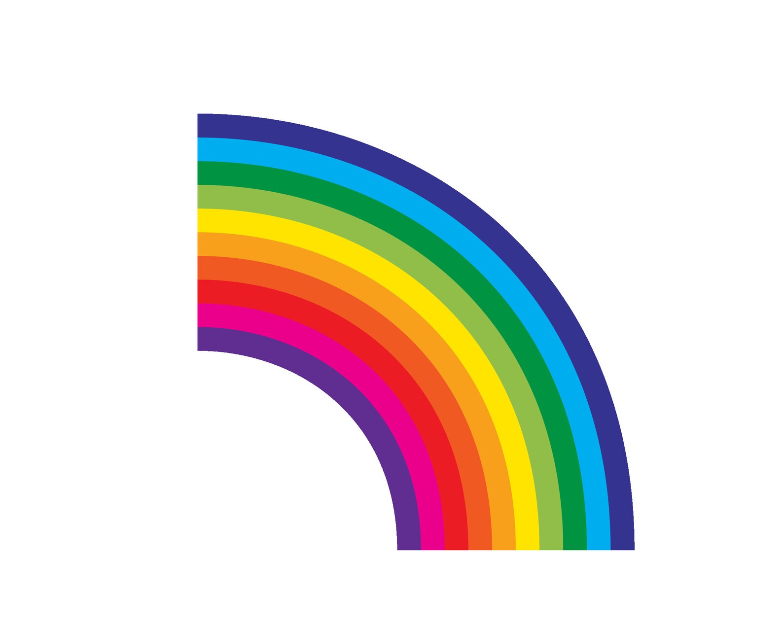Rainbow Svg / Rainbow Clipart / Rainbow Vector / Rainbow With Clouds ...