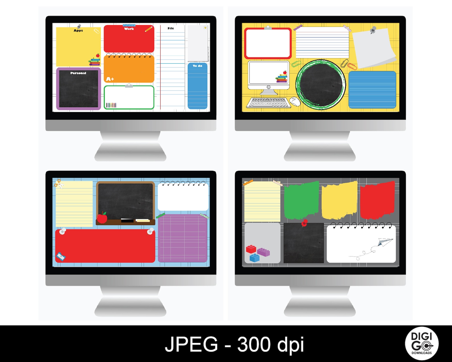 Desktop Wallpaper Organizer / Desktop Wallpaper / Desktop Background ...