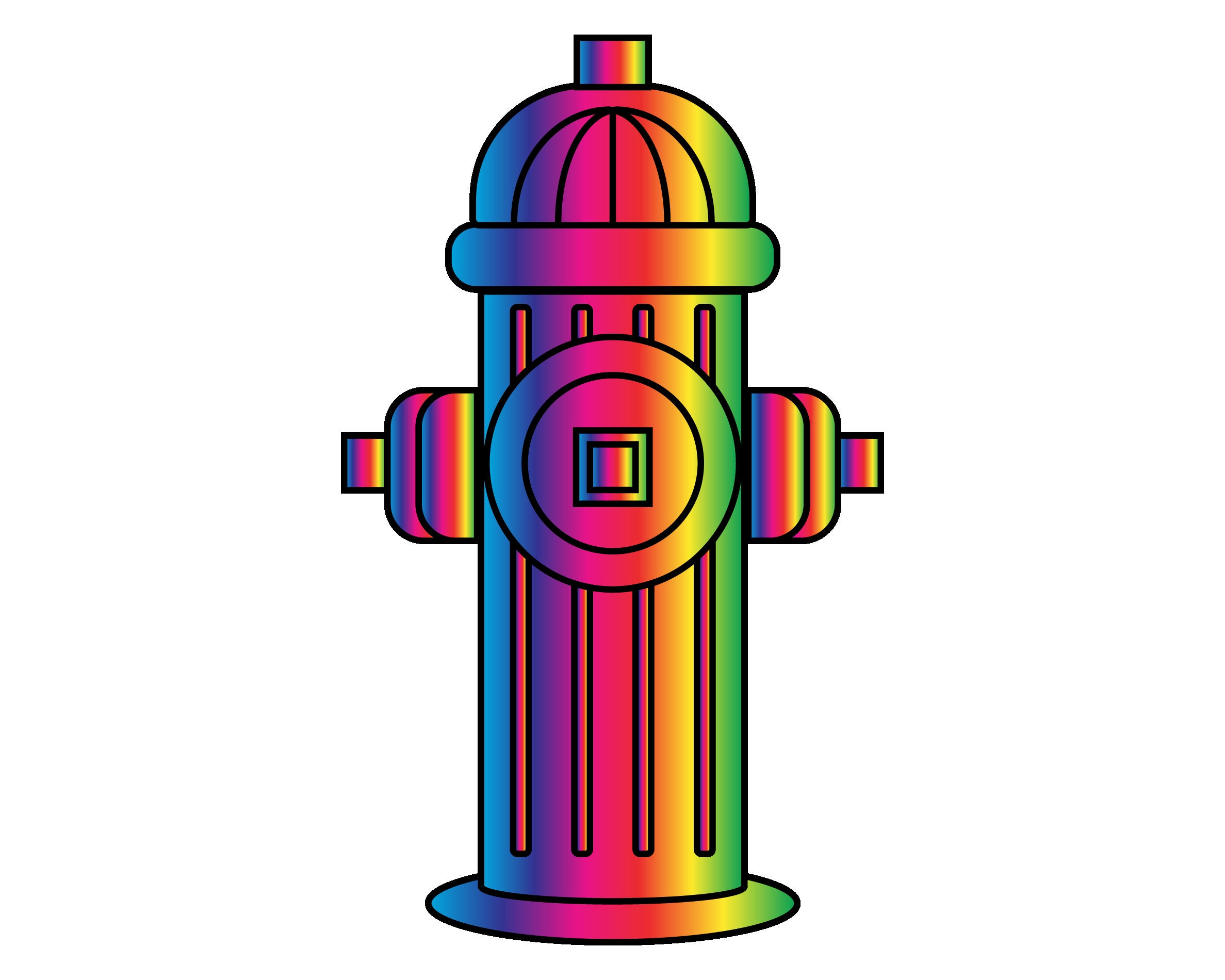 Fire Hydrant Svg / Fireman Clip Art / Fire Hydrant Silhouette / Fire ...