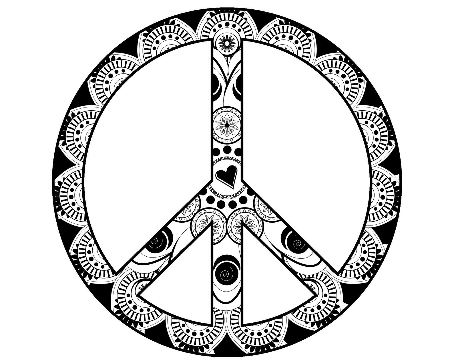 Peace Sign Svg / Peace Symbol Svg / Peace Sign Png / Peace Symbol Png ...