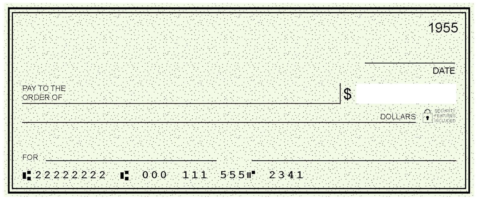 Editable Check Template / Blank Check Template / Manifestation Check ...