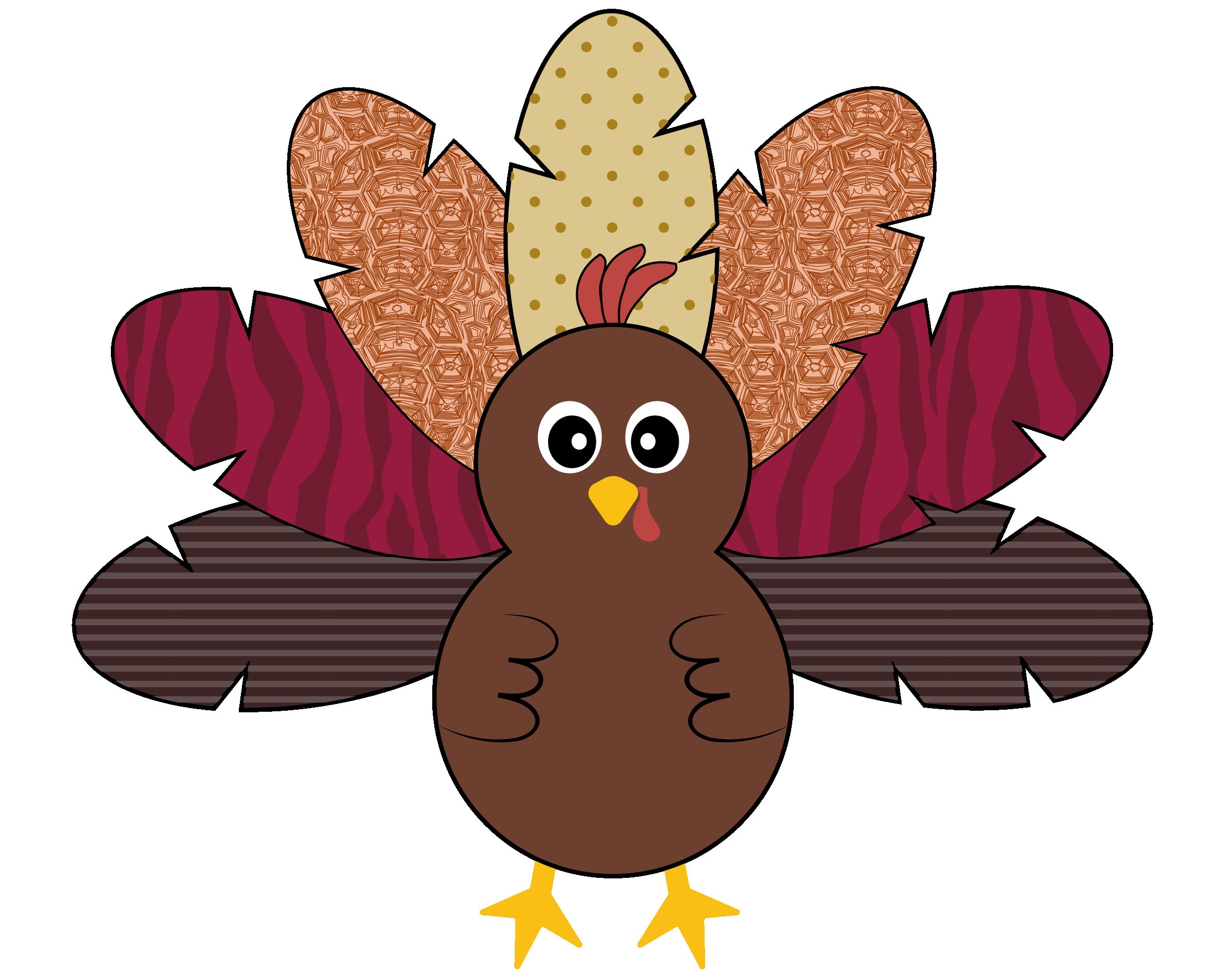 Cute Turkeys Svg / Thanksgiving Turkey Svg / Baby Turkey Svg / Turkey ...