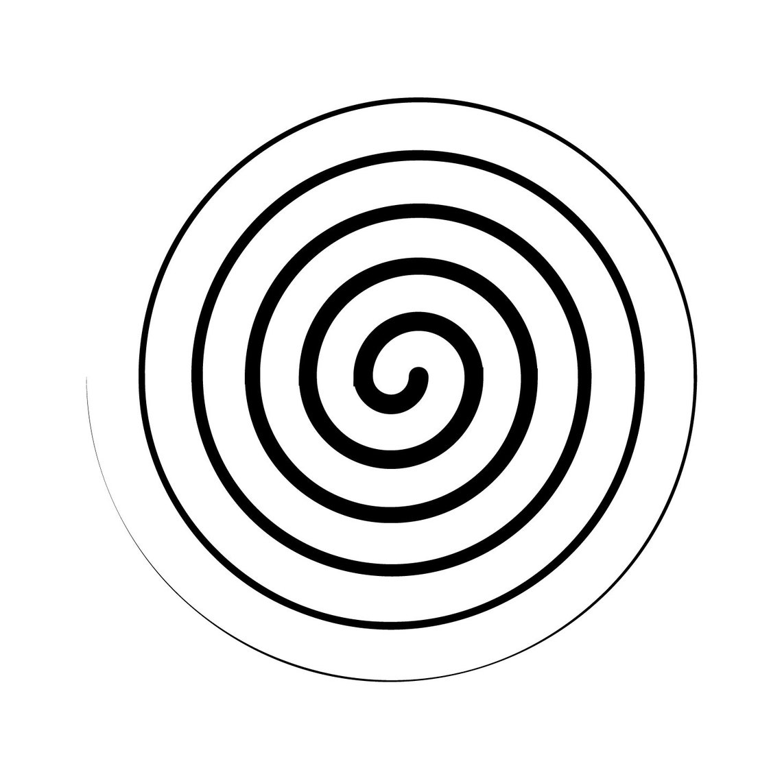 Spiral Svg / Spiral Svg File / Swirls Svg / Spiral Bundle / Spiral ...