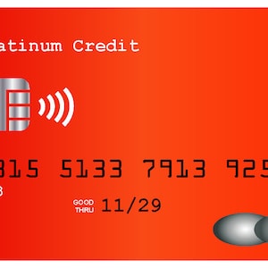 Credit Card Template / Credit Card Svg / Fillable Credit Card / Credit ...