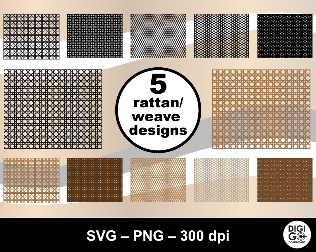 Rattan Svg, Rattan Cane Svg, Rattan Pattern Svg, Weave Svg, Weave ...