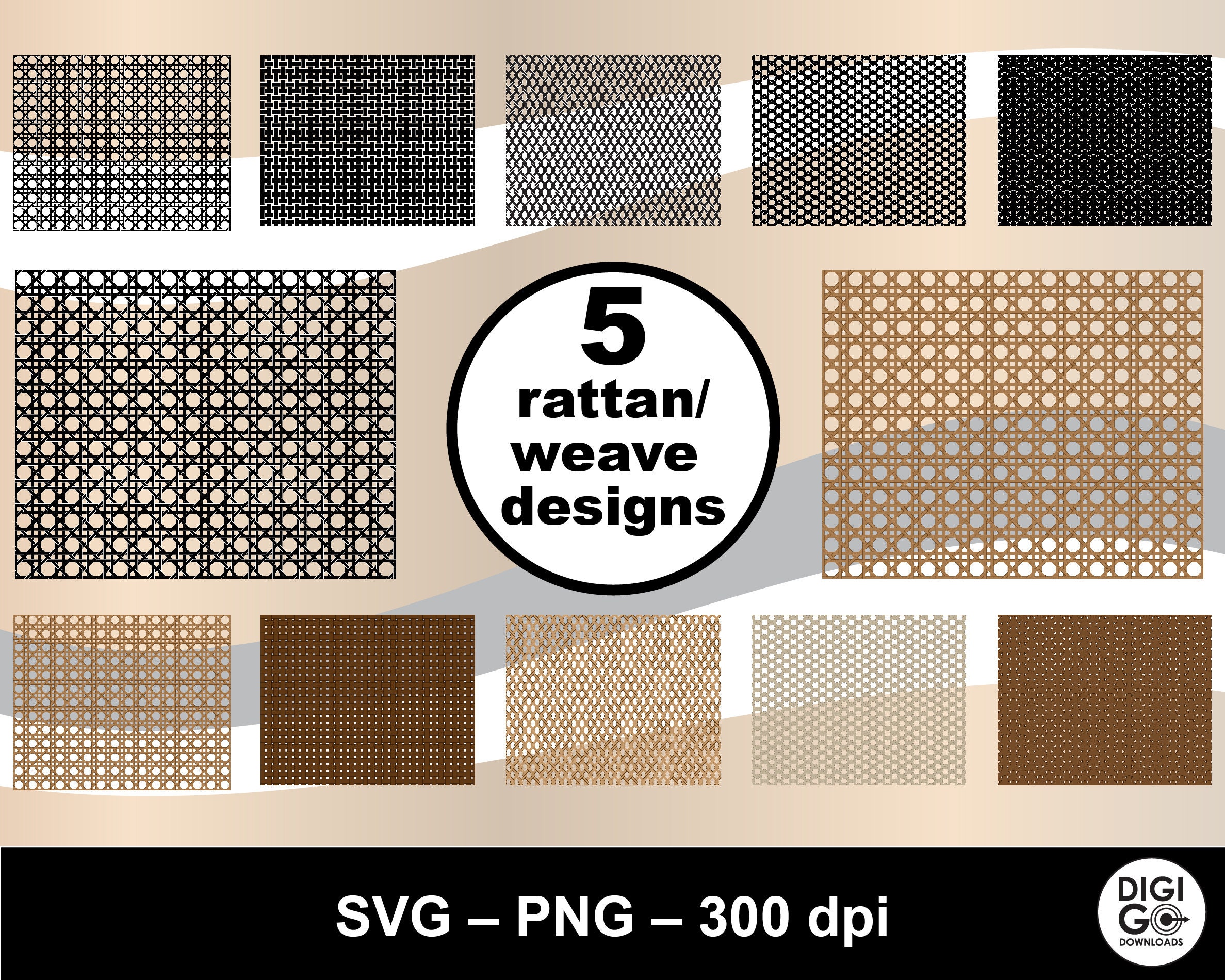 Rattan Svg, Rattan Cane Svg, Rattan Pattern Svg, Weave Svg, Weave ...