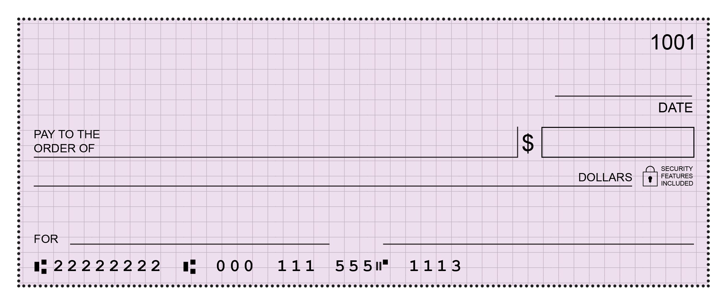 Check Template Svg / Blank Check Svg / Check Account Svg / Bank Account ...