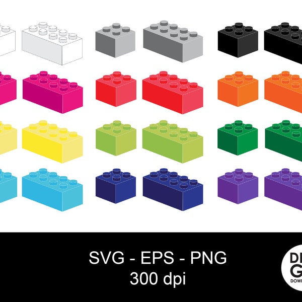 Legos Svg - Etsy
