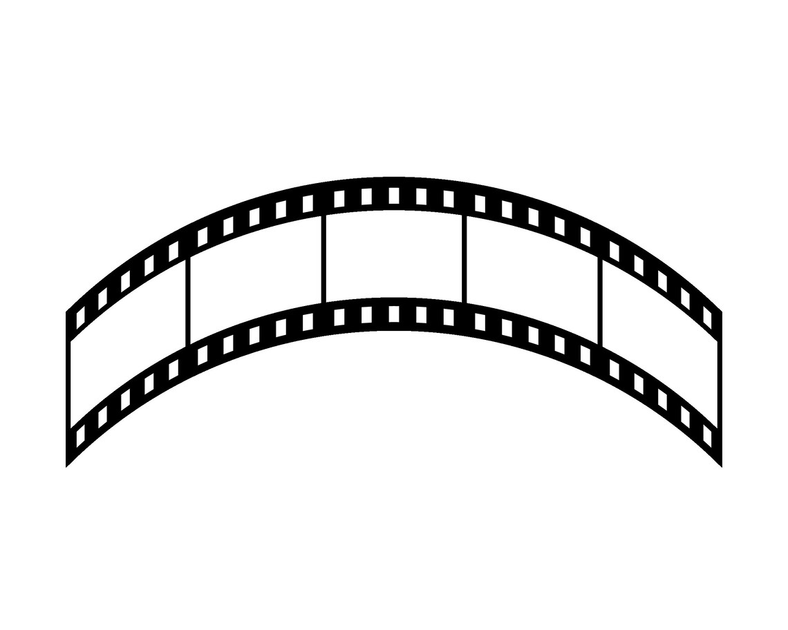 Film Strip Svg / Film Svg / Movie Clipart / Hollywood Clipart Svg ...