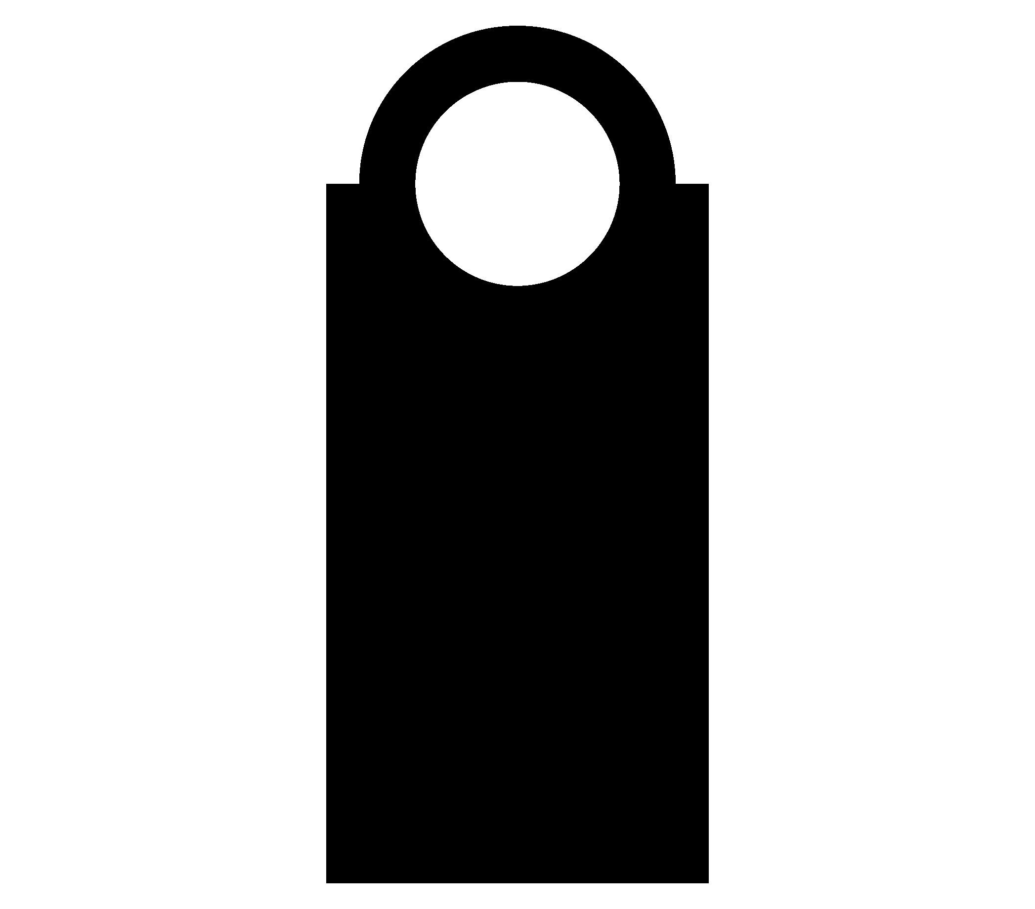 Door Hanger Svg / Door Hangers Template / Hanger Templates Svg / Door ...