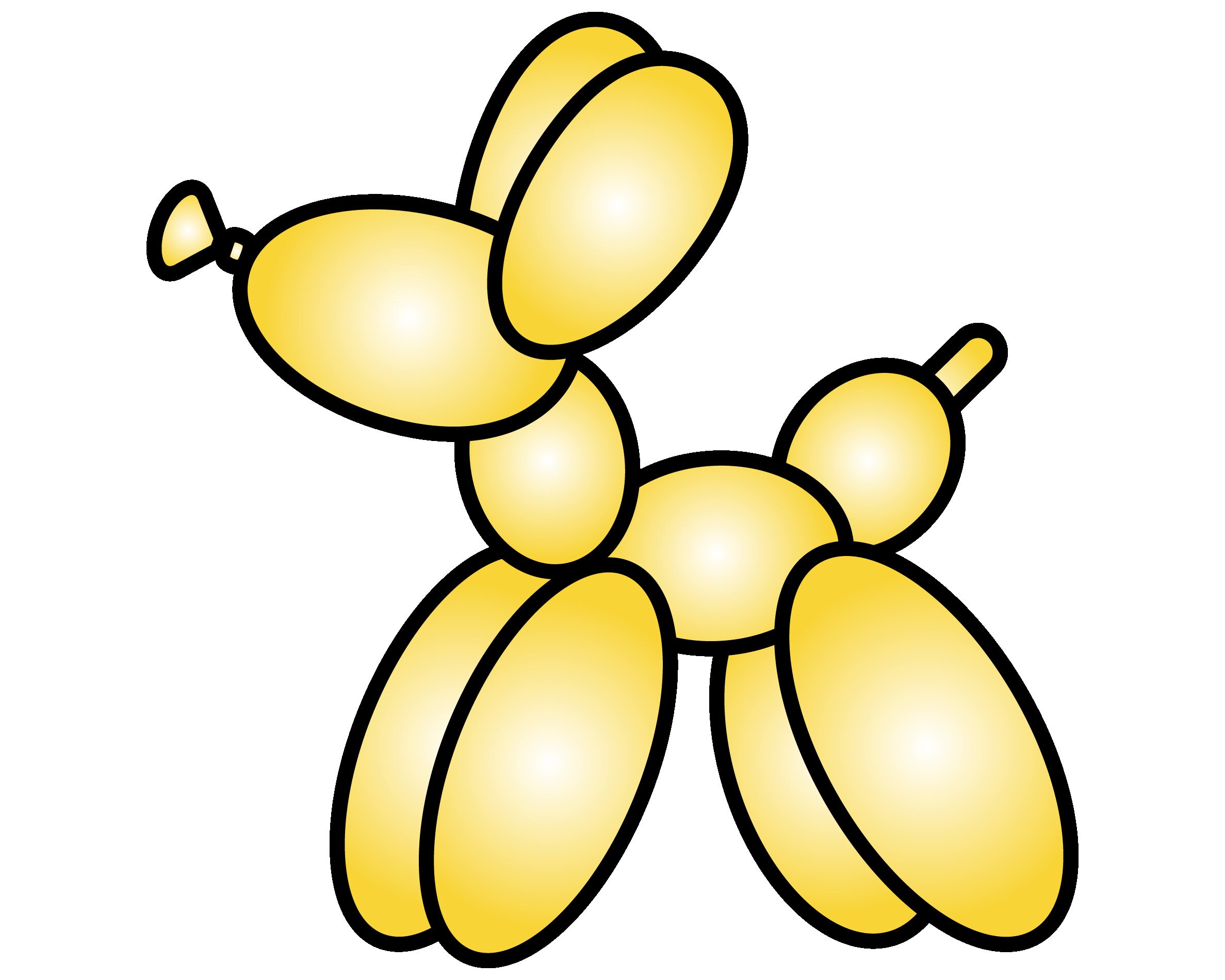 Balloon Dog Svg / Balloon Animal Svg / Animal Balloon Svg / Balloon ...