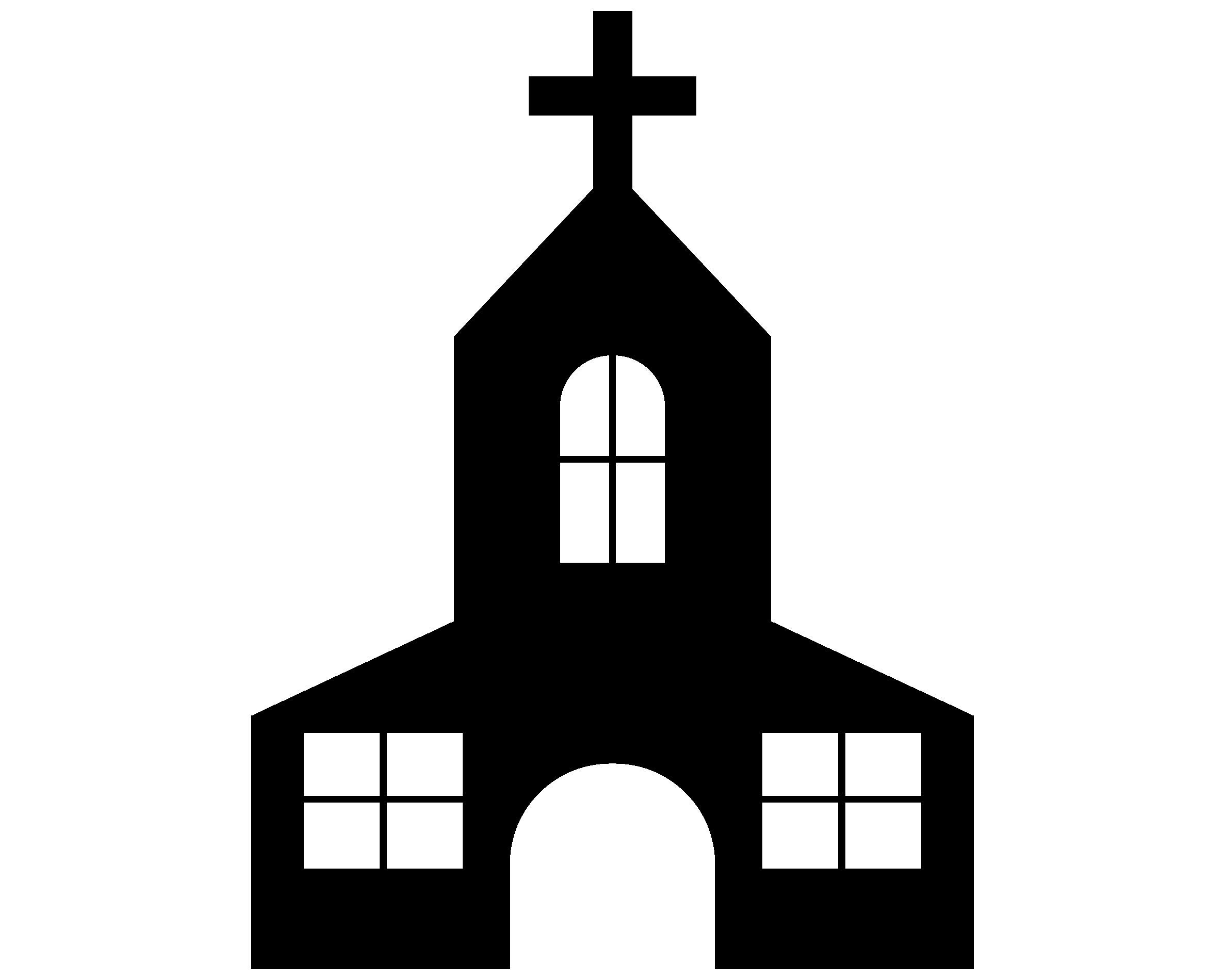 Church Svg / Church Silhouette / Church Cut File / Church Building Svg ...
