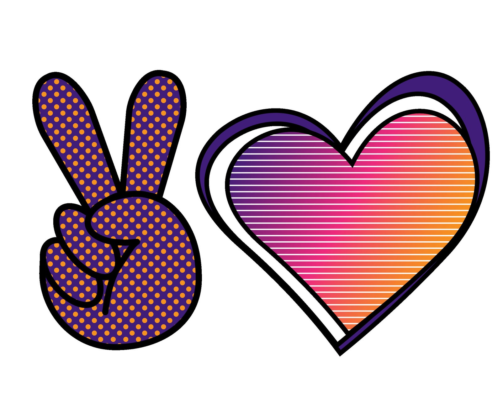 Peace Love Svg / Peace Sign Svg / Love Svg / Peace Love Png / Heart Svg ...