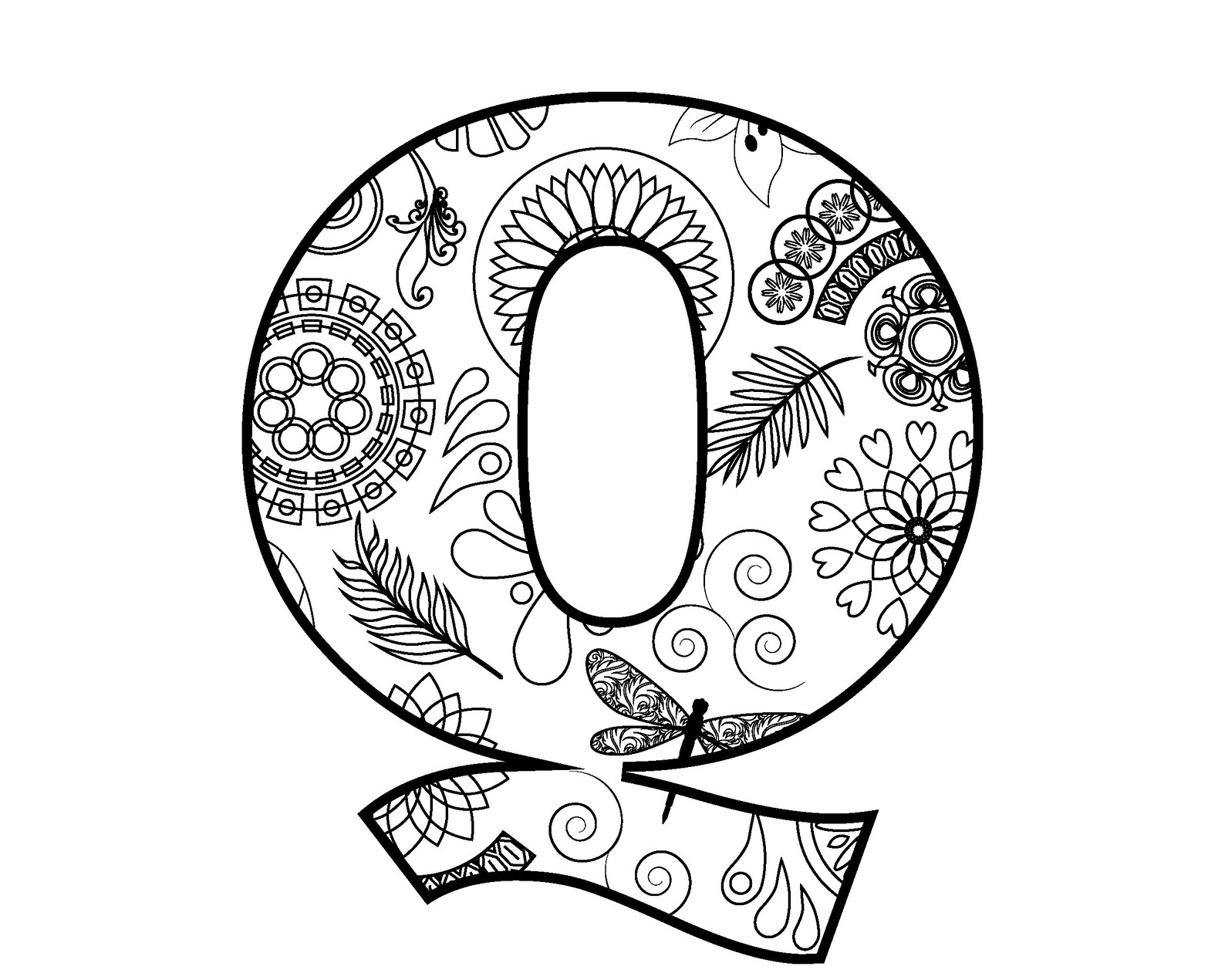 Mandala Alphabet Svg / Mandala Letters Svg Cut Files / Mandalas Svg ...